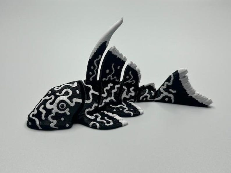 3D Printed Pleco Fidget Toy for Fish Enthusiasts - Etsy