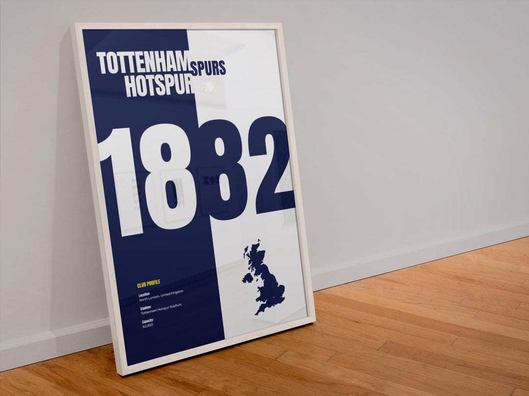 Premier League Team Profile - Tottenham Hotspur | Digital File Only ...