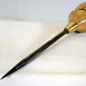 Scratch Awl Live Oak Wood & Brass Woodworking Tool - Etsy