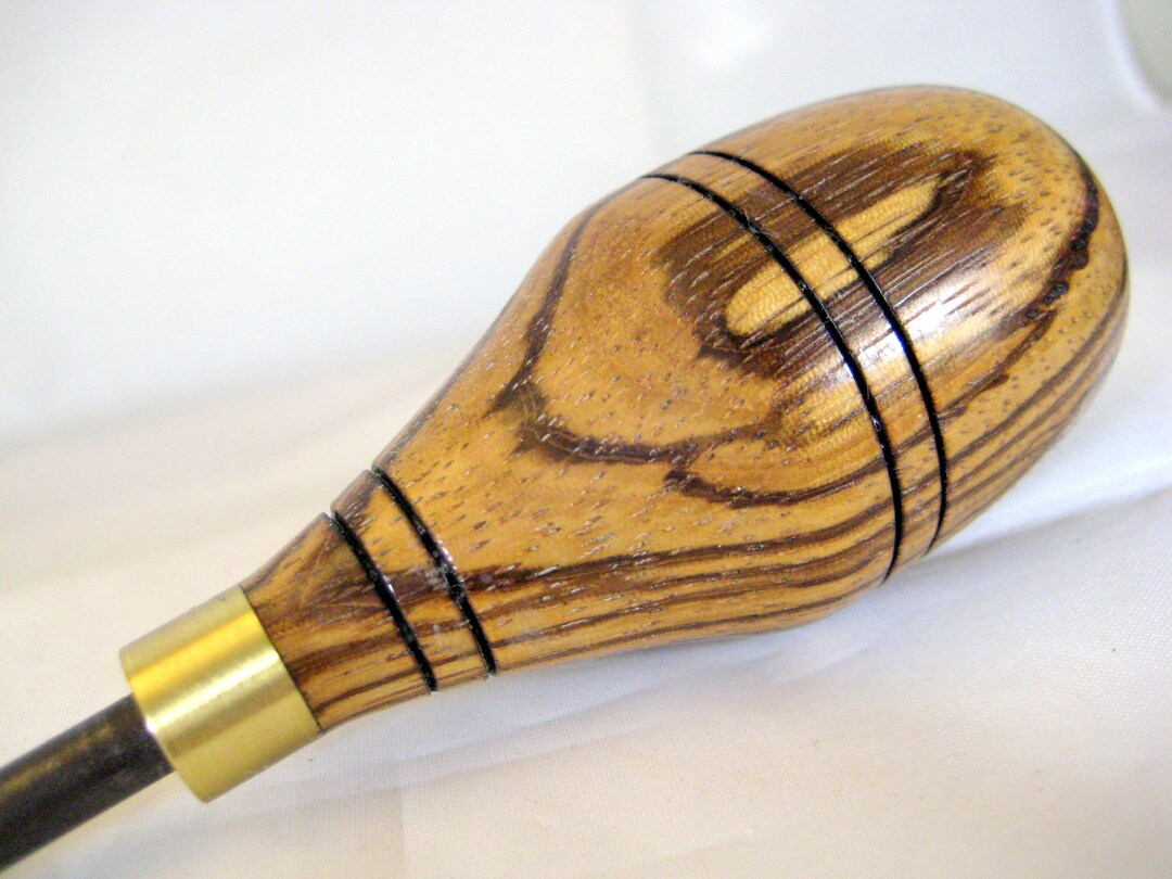 Scratch Awl Zebra Wood & Brass Woodworking Tool - Etsy