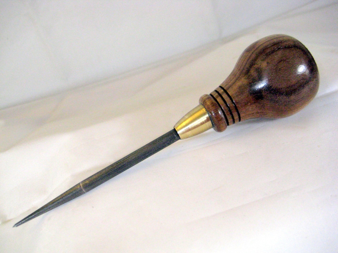 Scratch Awl Black Walnut Wood & Brass Woodworking Tool - Etsy