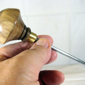 Scratch Awl Black Walnut & Brass Woodworking Tool - Etsy