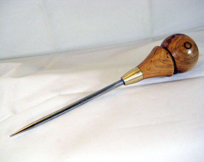 Scratch Awl Cherry Burl & Brass Woodworking Tool - Etsy