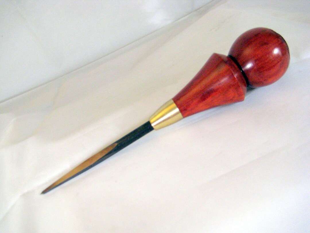Scratch Awl Red Heart & Brass Woodworking Tool - Etsy