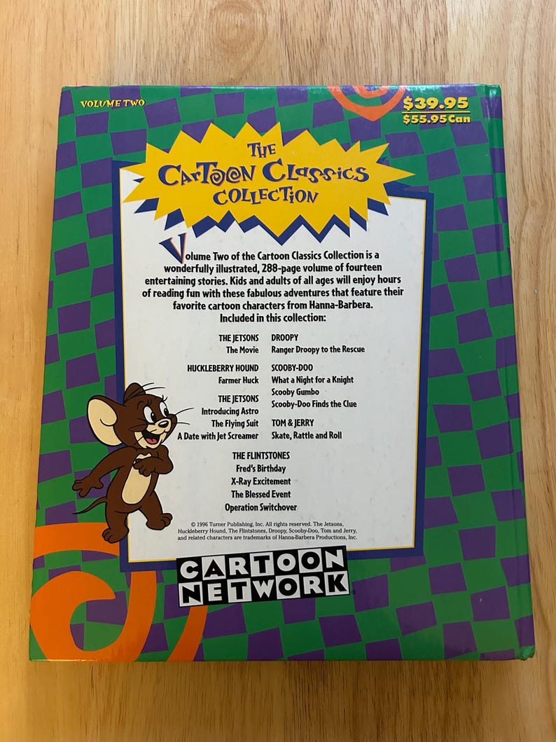 The Cartoon Classics Collection Volume Two vintage Cartoon Network ...