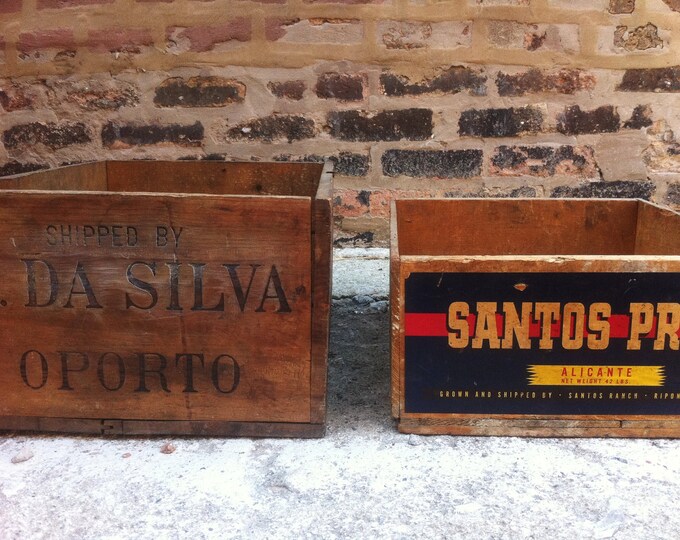 Vintage Storage Boxes - Etsy