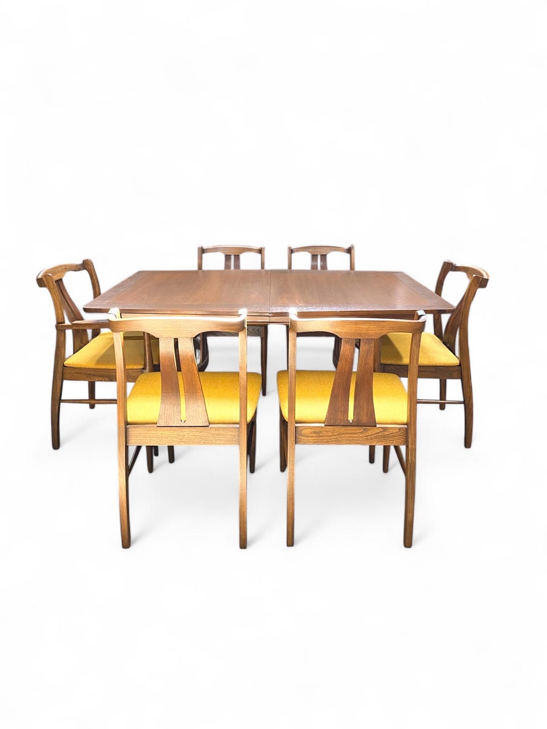Vintage Mcm Dining Set in Walnut - Etsy