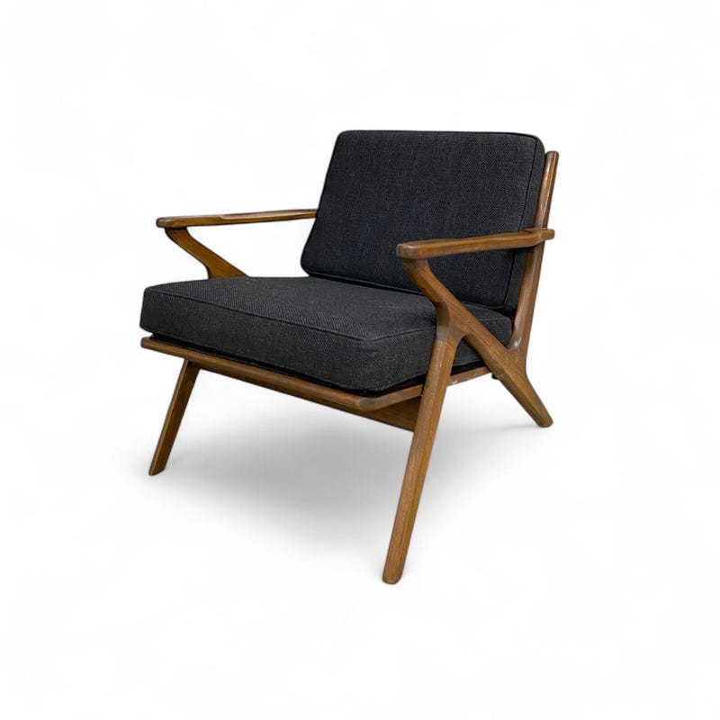 Mid Century Z Chair - Etsy