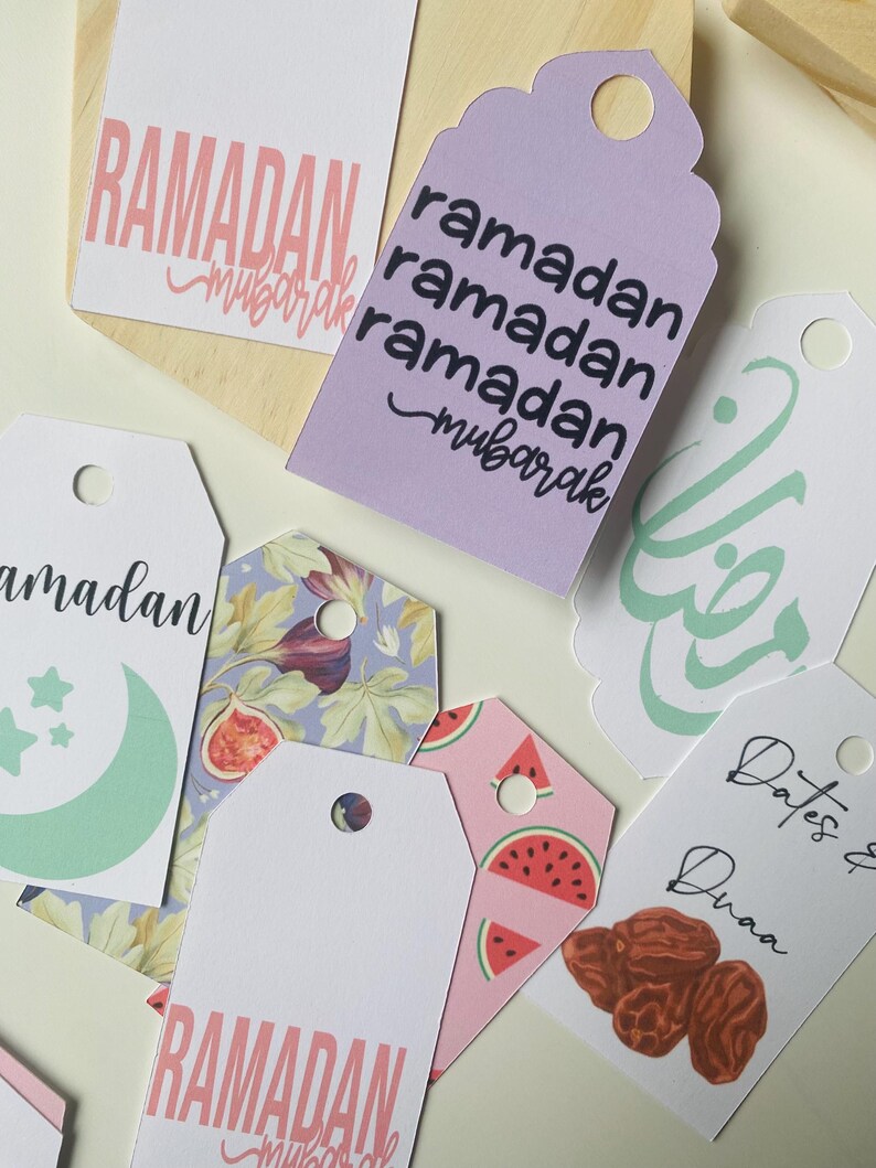 Ramadan Ramadan Kareem Ramadan Tags Gift Tags Party Tags Ramadan Gifts - Etsy