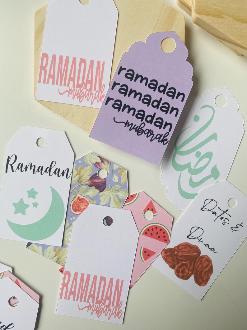 Ramadan Ramadan Kareem Ramadan Tags Gift Tags Party Tags Ramadan Gifts ...
