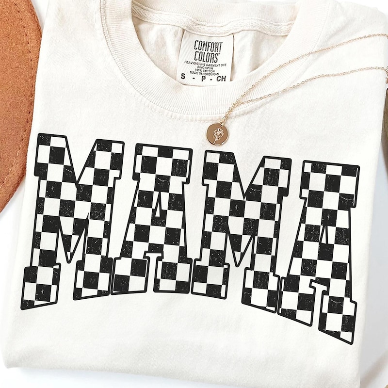 Checker Mama Transfer - Etsy