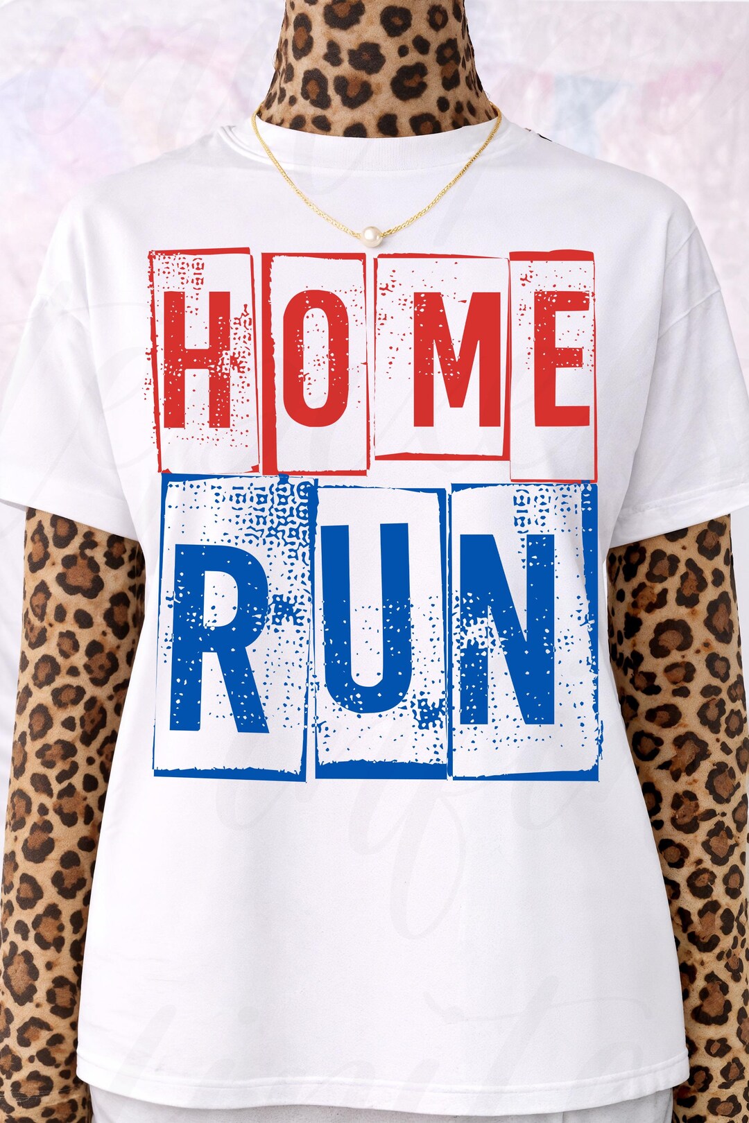 Home Run PNG SVG, Distressed Block Letter Typography Sublimation, Red ...