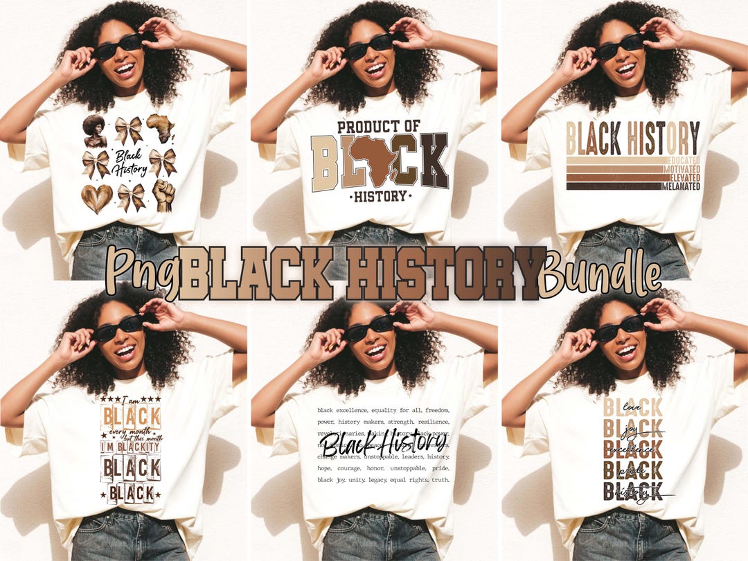 Black History Bundle Png, Black History Png, Afro American Png, Black ...
