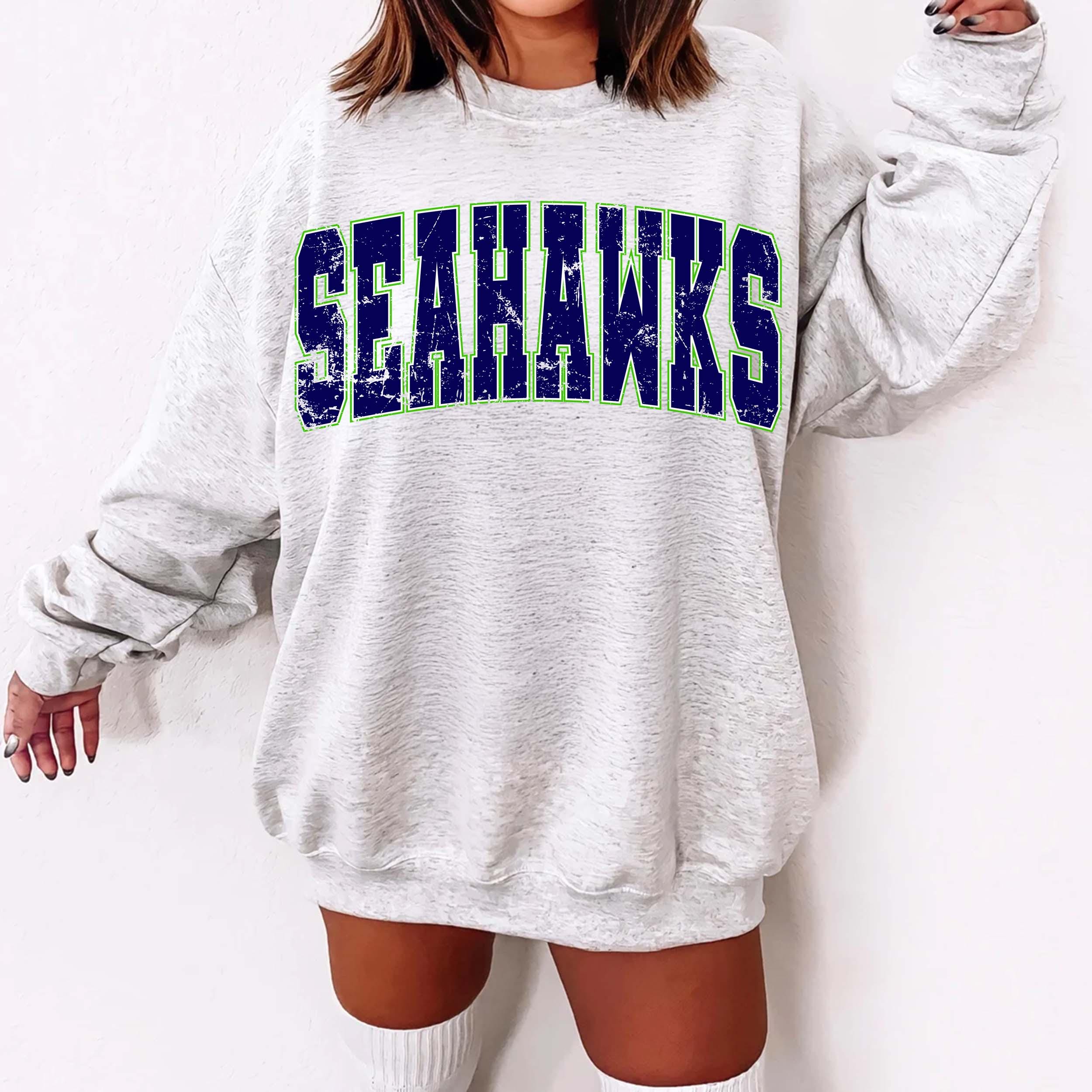 Seattle Football Distressed Varsity Text PNG SVG, Retro College Sports ...