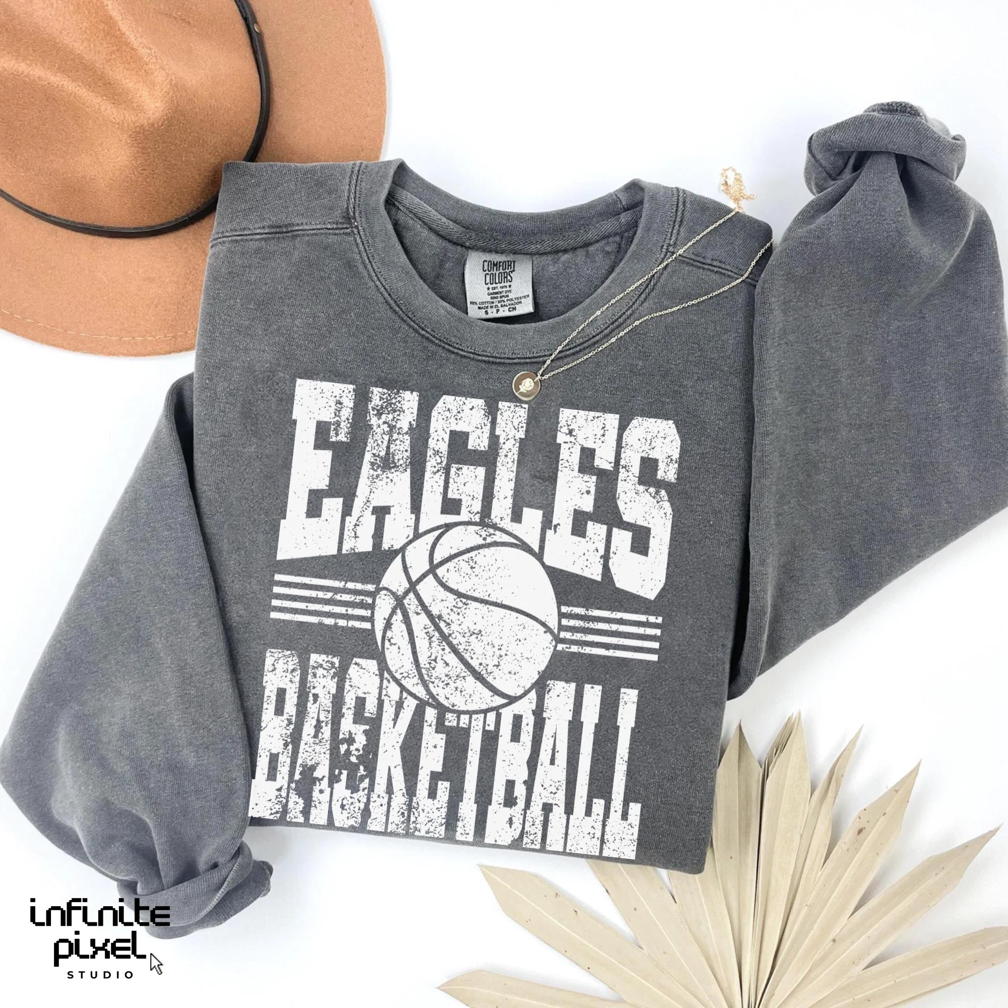 Eagles Basketball PNG SVG , School Spirit Png, Distressed Sports Png ...