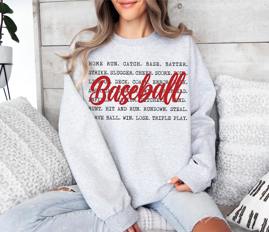 Baseball SVG, Baseball Typography Word Customizable PNG, Baseball Lover ...