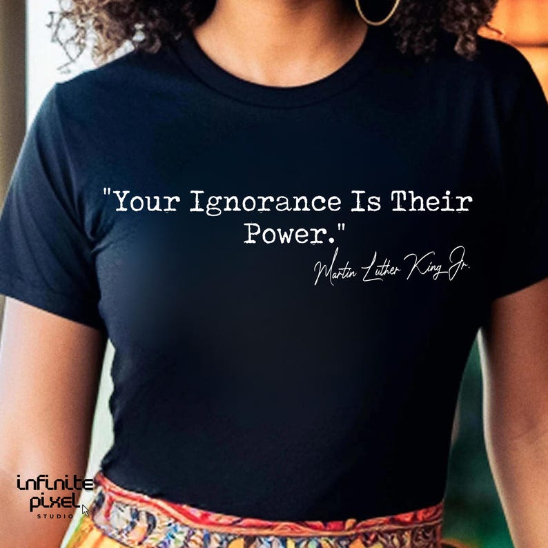 Your Ignorance is Their Power PNG SVG, Inspirational Quote Sublimation ...