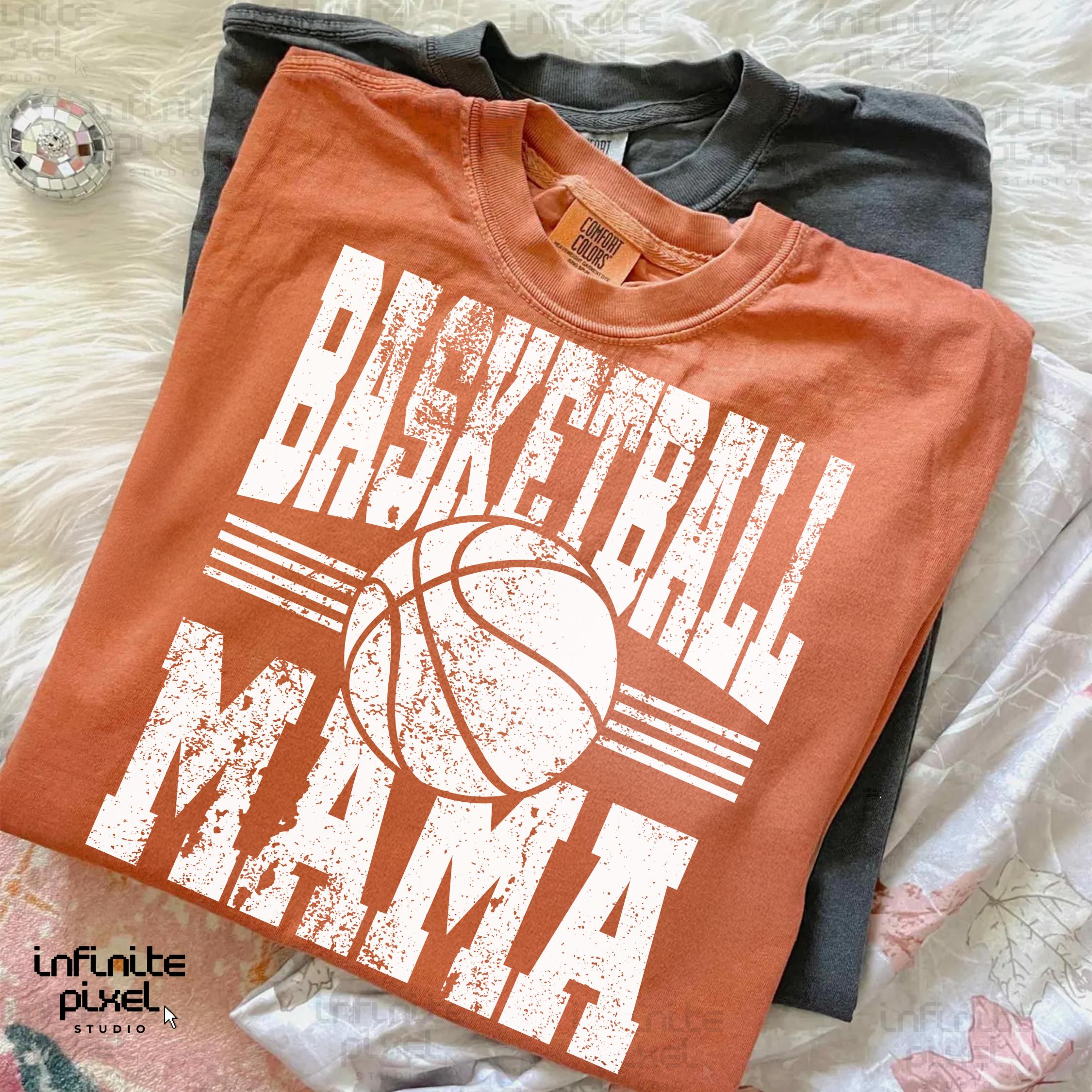 Custom Basketball PNG SVG, Distressed Sports Sublimation Design ...