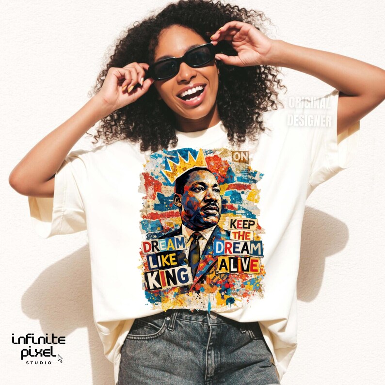 Dream Like King PNG, Juneteenth Sublimation Design, Black History Art ...