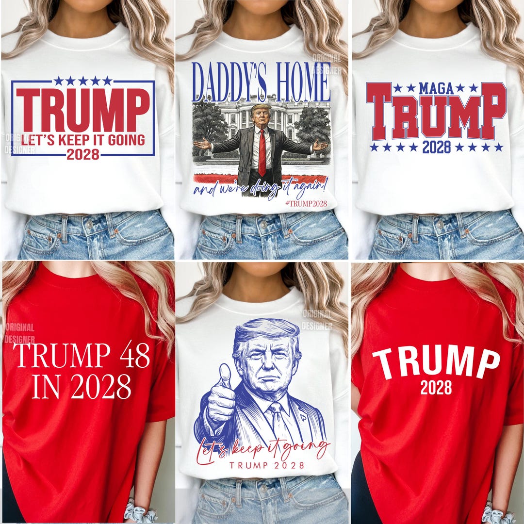 Trump for President 2028 Keep It Going Patriotic SVG-PNG, Maga ...