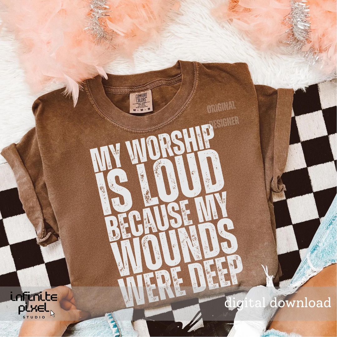 Jesus Png File My Worship is Loud PNG, Preppy Christian Women Design ...