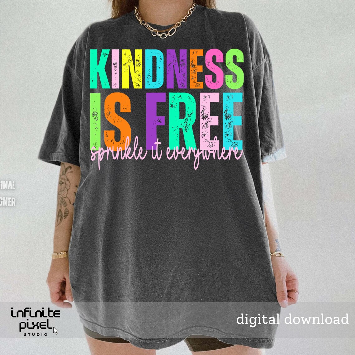 Kindness is Free SVG PNG, Be Kind Inspirational Quote, Motivational ...
