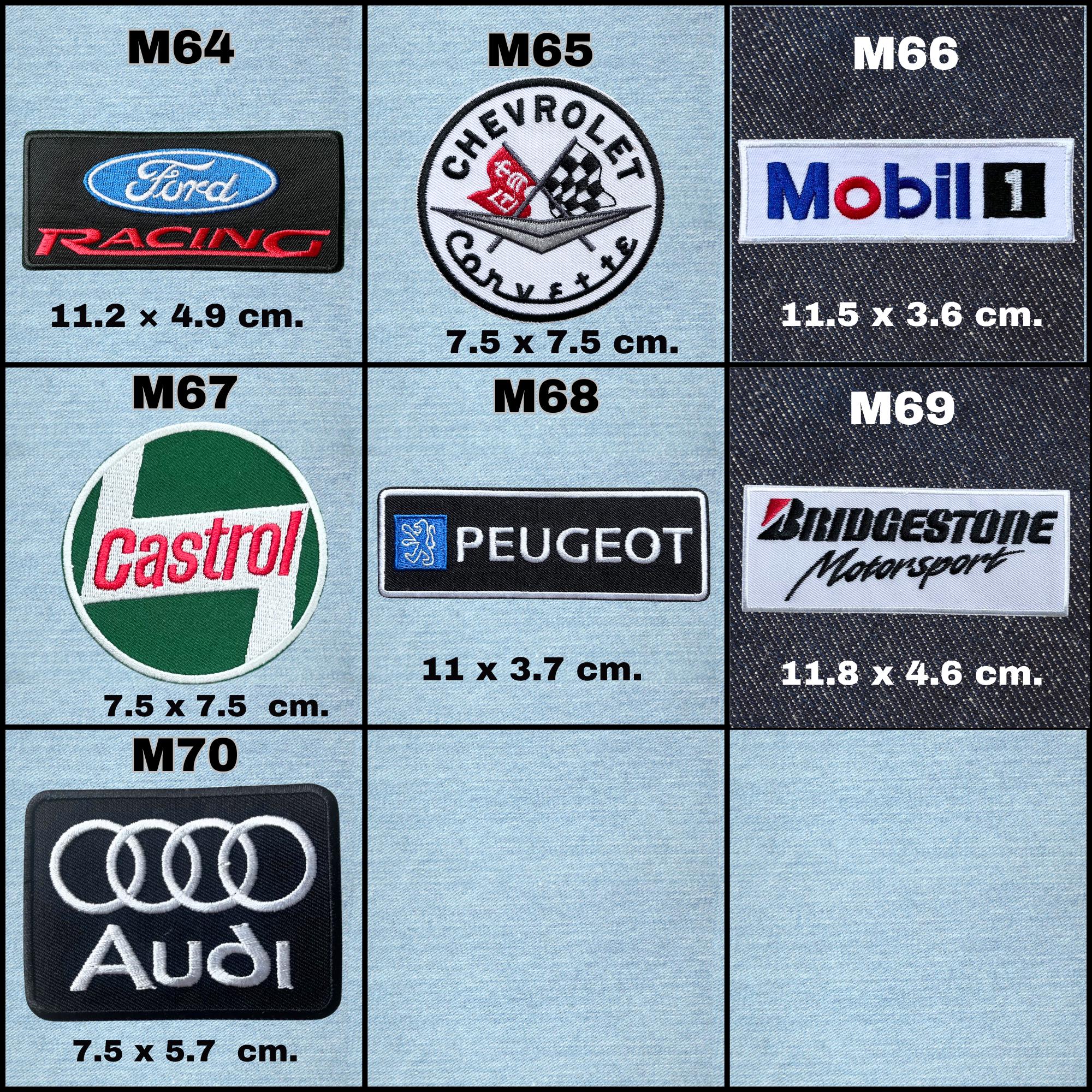Racing Embroidered Patch | Motorsport Applique | Iron on or Sew on for ...