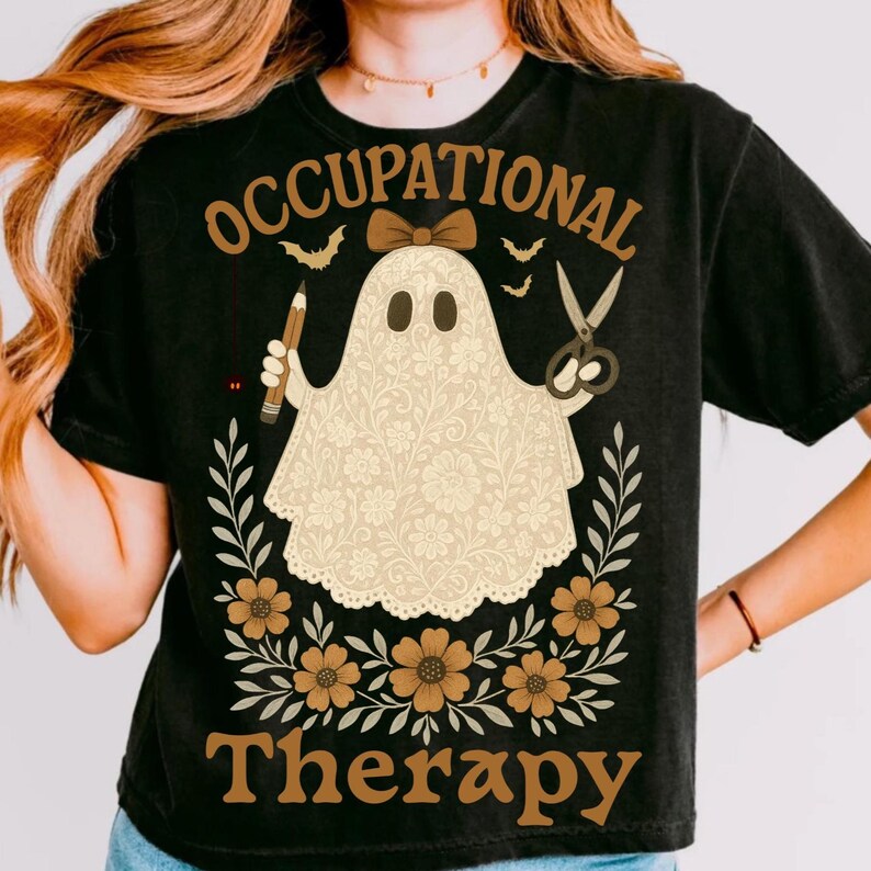 Halloween Occupational Therapy PNG SVG – Cute OT Halloween Shirt Design ...