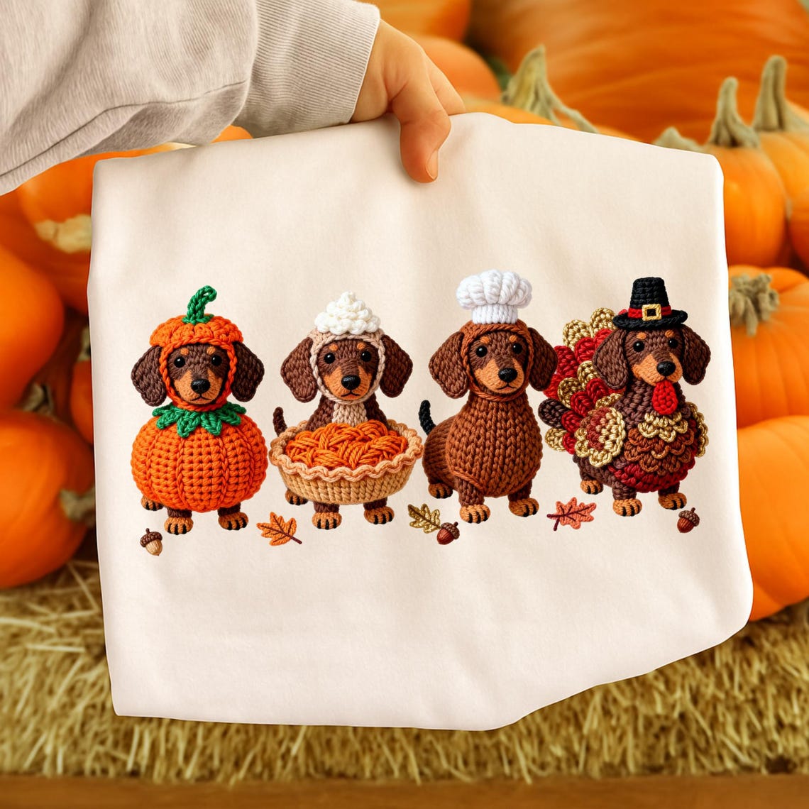 Turkey Dog PNG | Cute Wiener Dog Thanksgiving PNG | Funny Dachshund ...