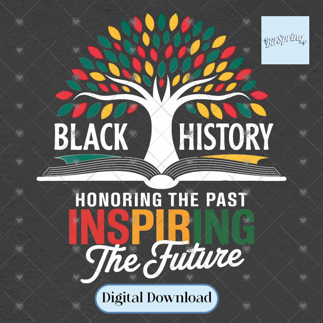 Black History Month PNG | Black History Tree Design | Honoring Black ...