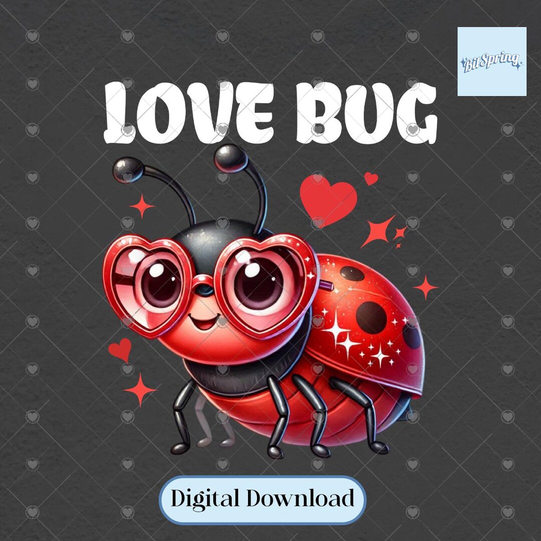 Love Bug PNG, Love Bug Clipart, Valentine's PNG, Love Bug PNG ...