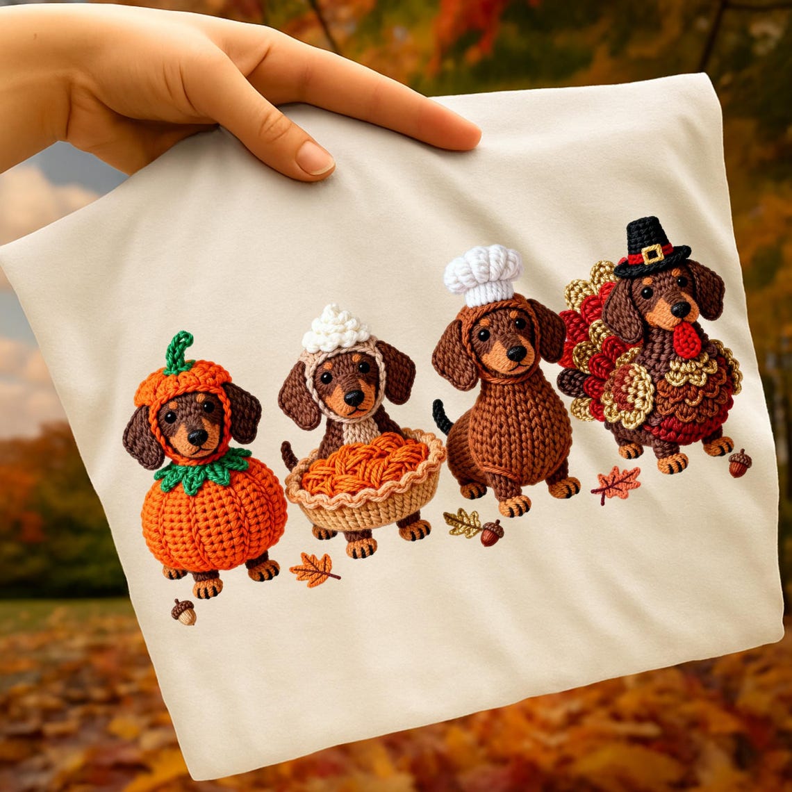 Turkey Dog PNG | Cute Wiener Dog Thanksgiving PNG | Funny Dachshund ...