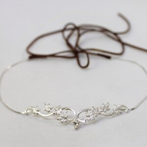 Royal Elf Hair Chain, Elven Bridal Hair Accessories, Crystal Wreath ...