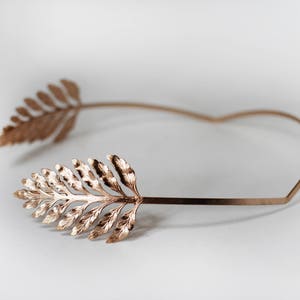 Palm Goddess Headband, Roman Tiara, Bridal Hair Accessory, Greek ...