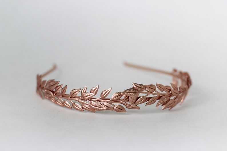 Laurel Olive Leaves Crown Gold Greek Rome Leaf Headband | Etsy