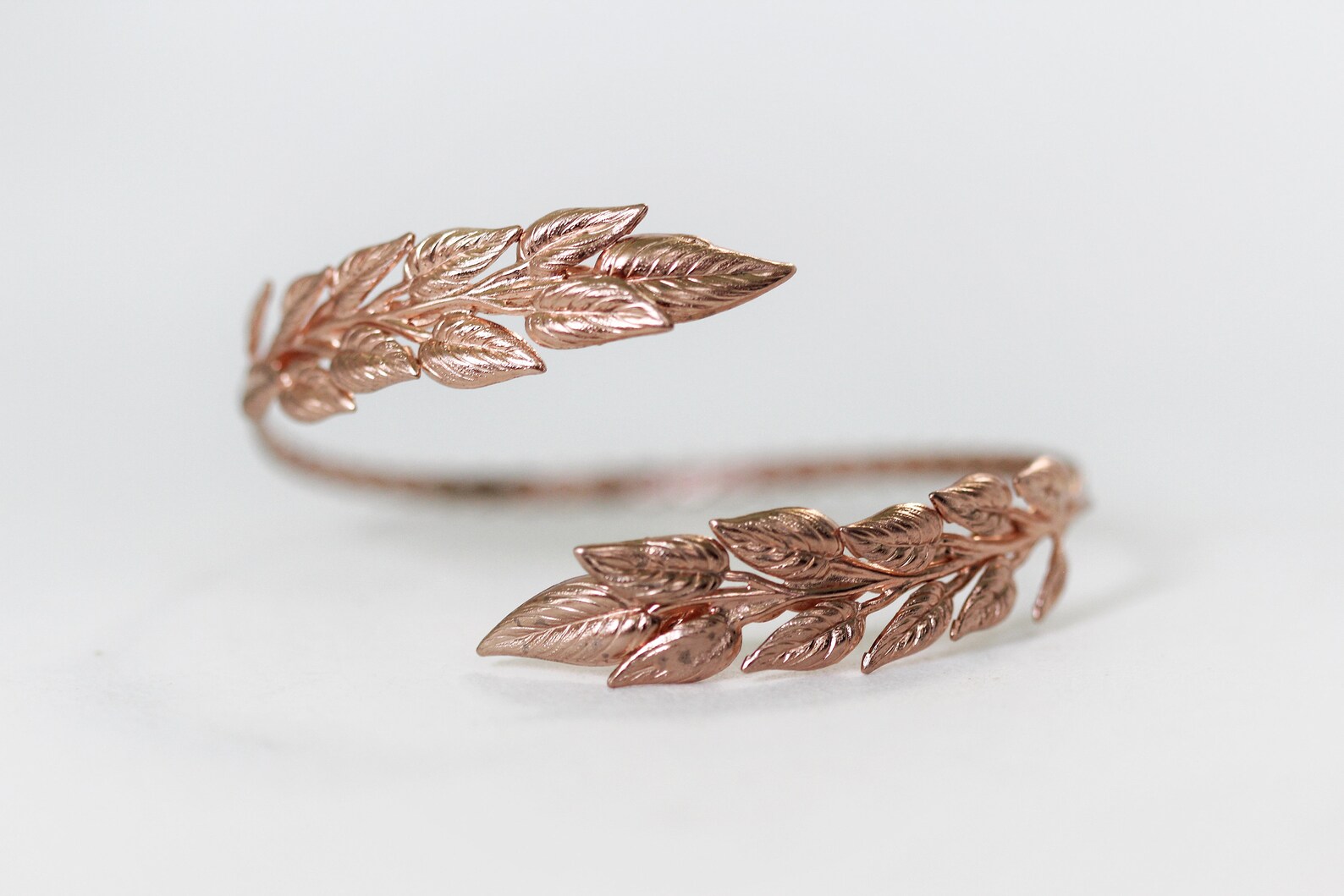 Olive Leaf Arm Band Greek Gold Leaves Arm Cuff Wedding Arm | Etsy