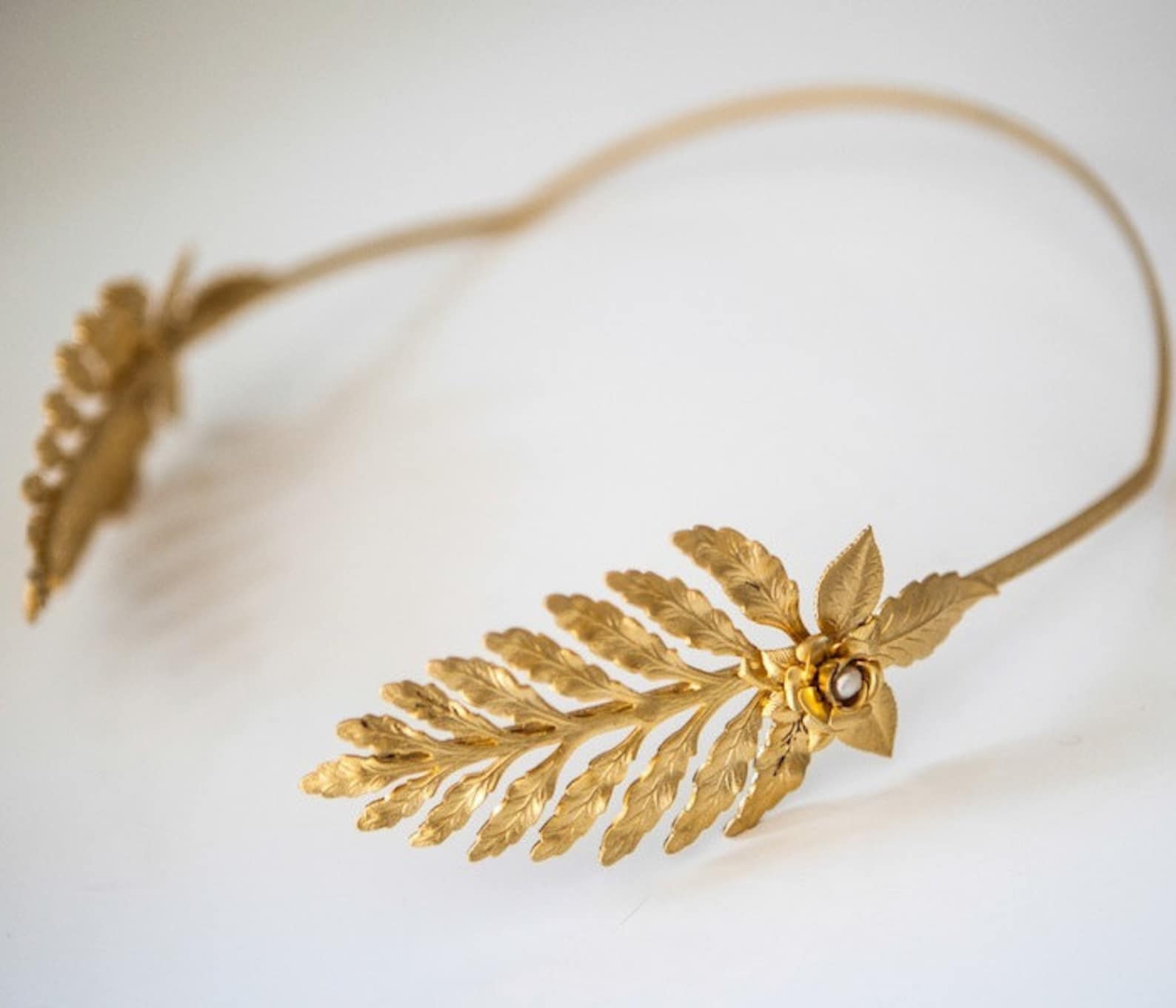 Preorder Flower Artemis Greek Goddess Crown, Greek Headband, Bridal ...