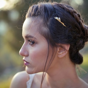 Calla Lily Blooming Branch Greek Goddess Crown Floral Headband Pearls ...
