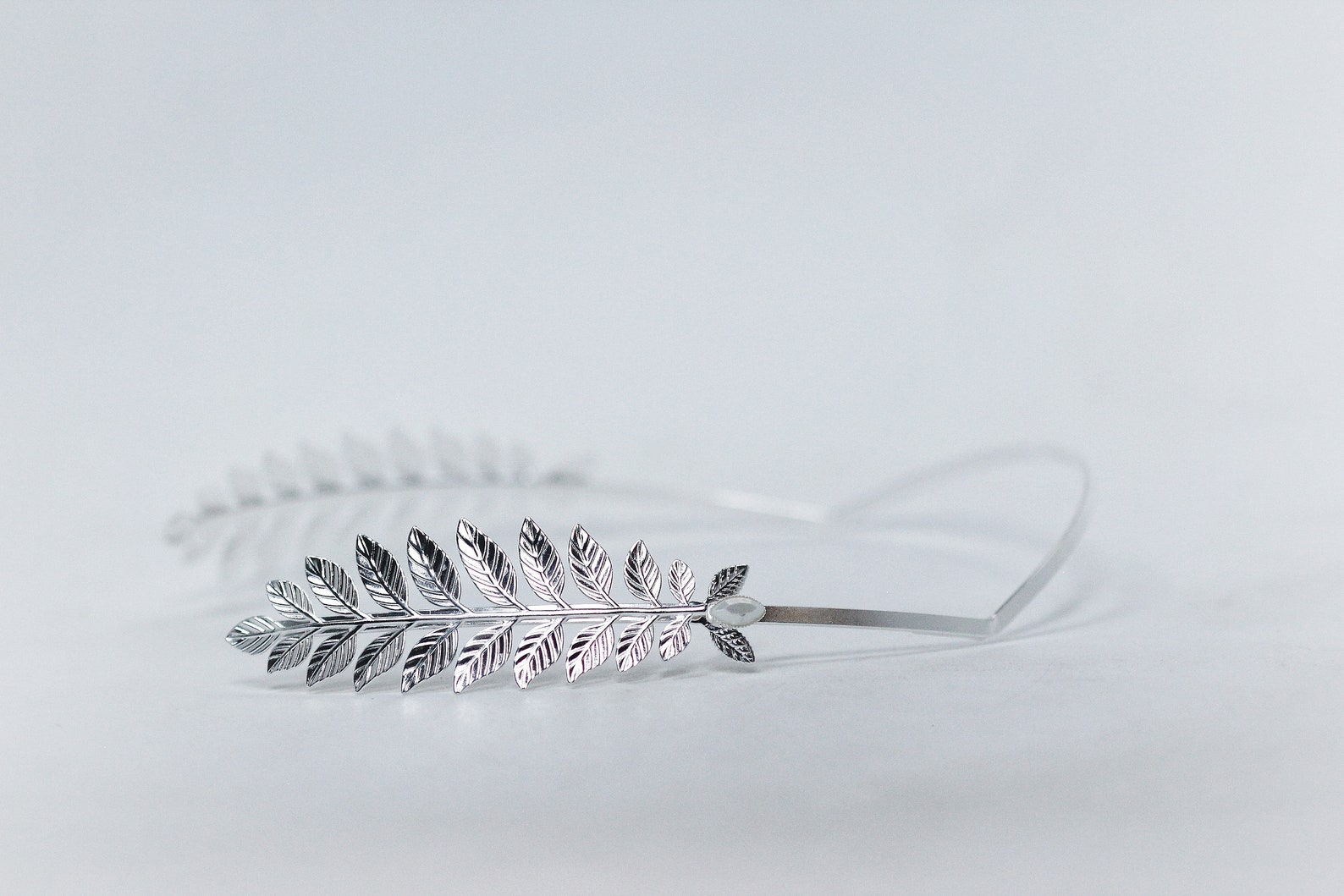 Athena Pearl Greek Goddess Headband Bridal Hair Accessory - Etsy