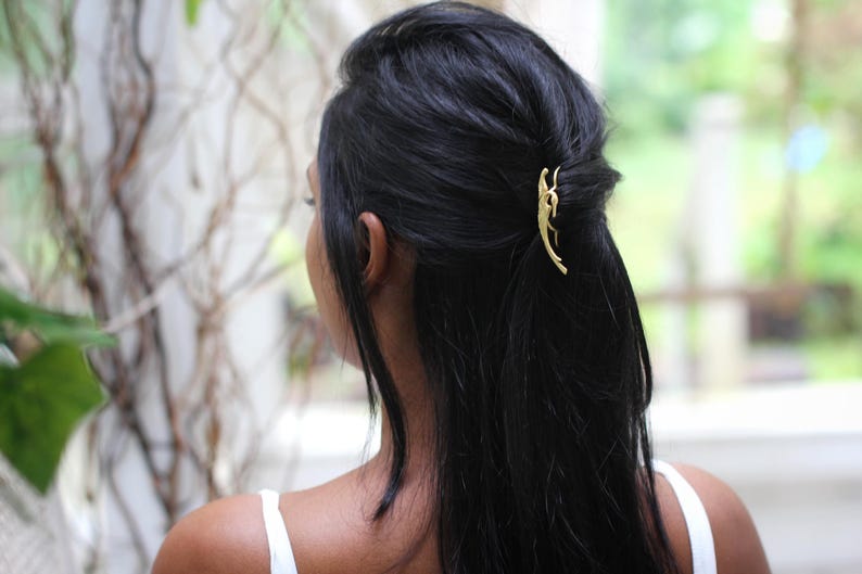 Crane Hair Prong, Bird Wings Pin Messy Bun Accessories, Stork Feathers ...