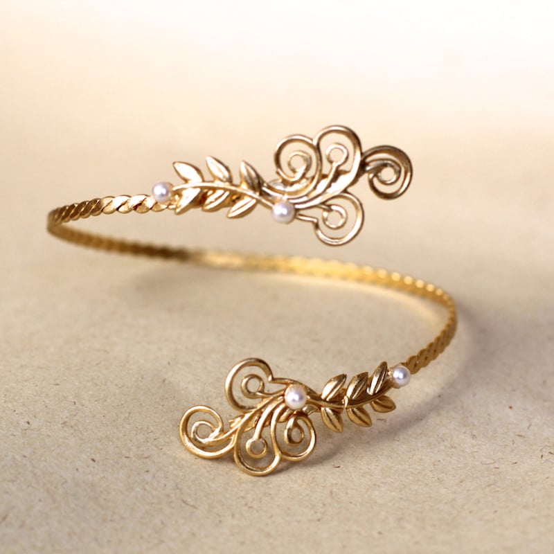 Roman Arm Cuff - Etsy