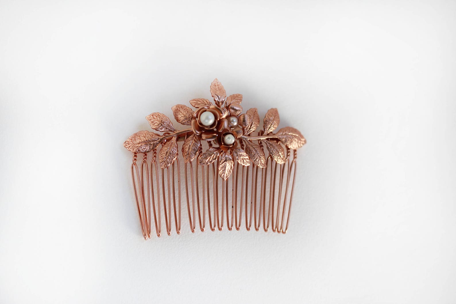 Amber Flower Comb Bridal Hair Accessories Gold Flower Comb | Etsy