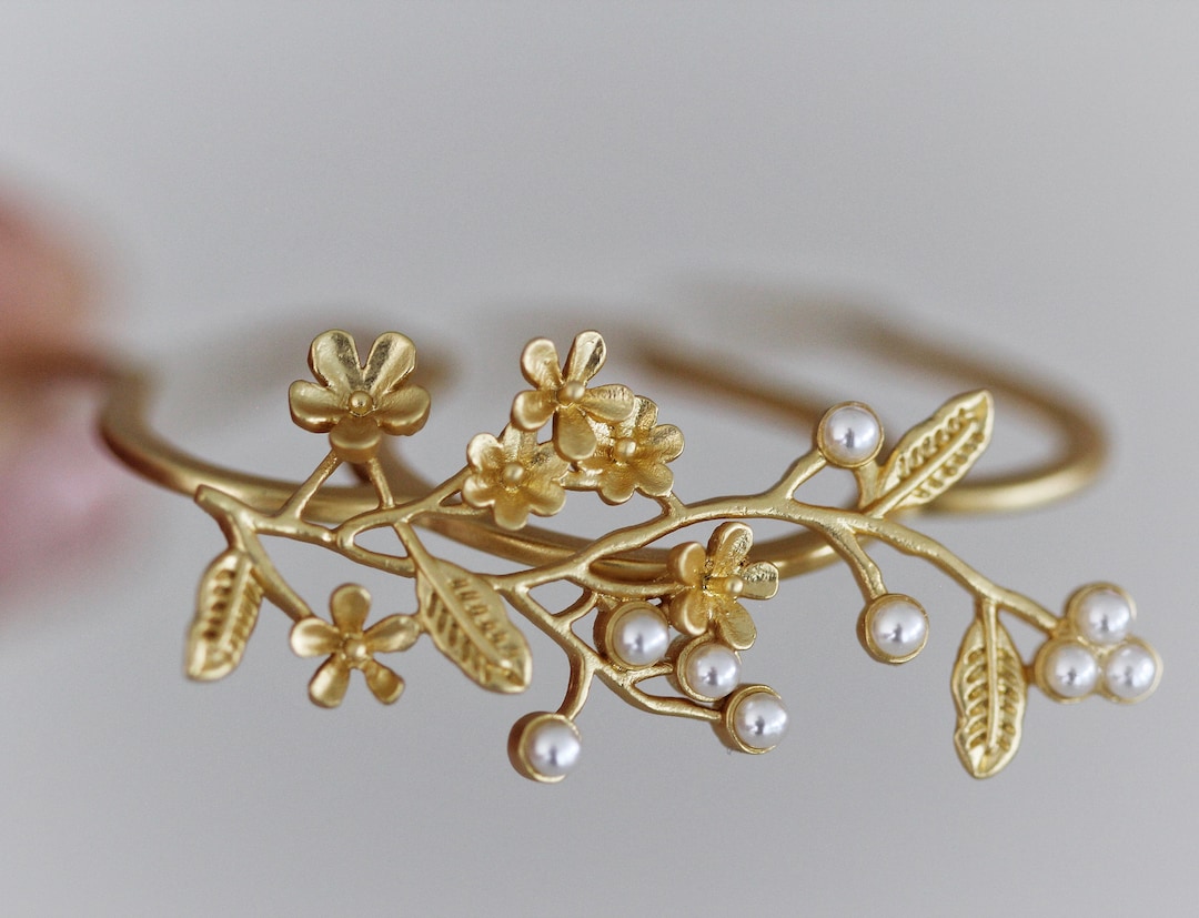 Flower Fields Hair Prong Stick Rose Gold Leaf Bridal Wedding Leaves ...