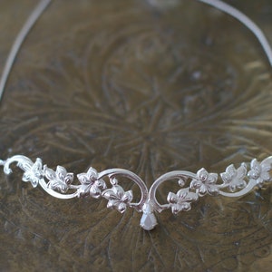 Royal Elf Hair Chain Elven Bridal Hair Accessories Crystal - Etsy