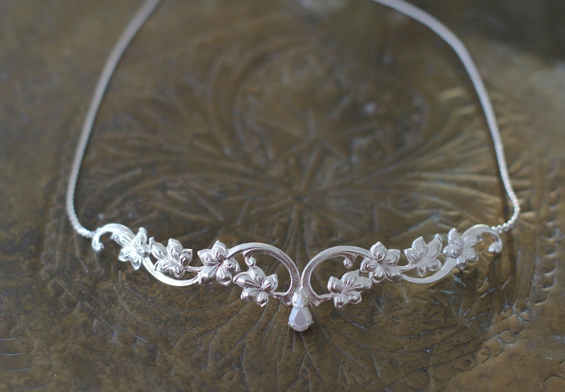 Royal Elf Hair Chain Elven Bridal Hair Accessories Crystal | Etsy