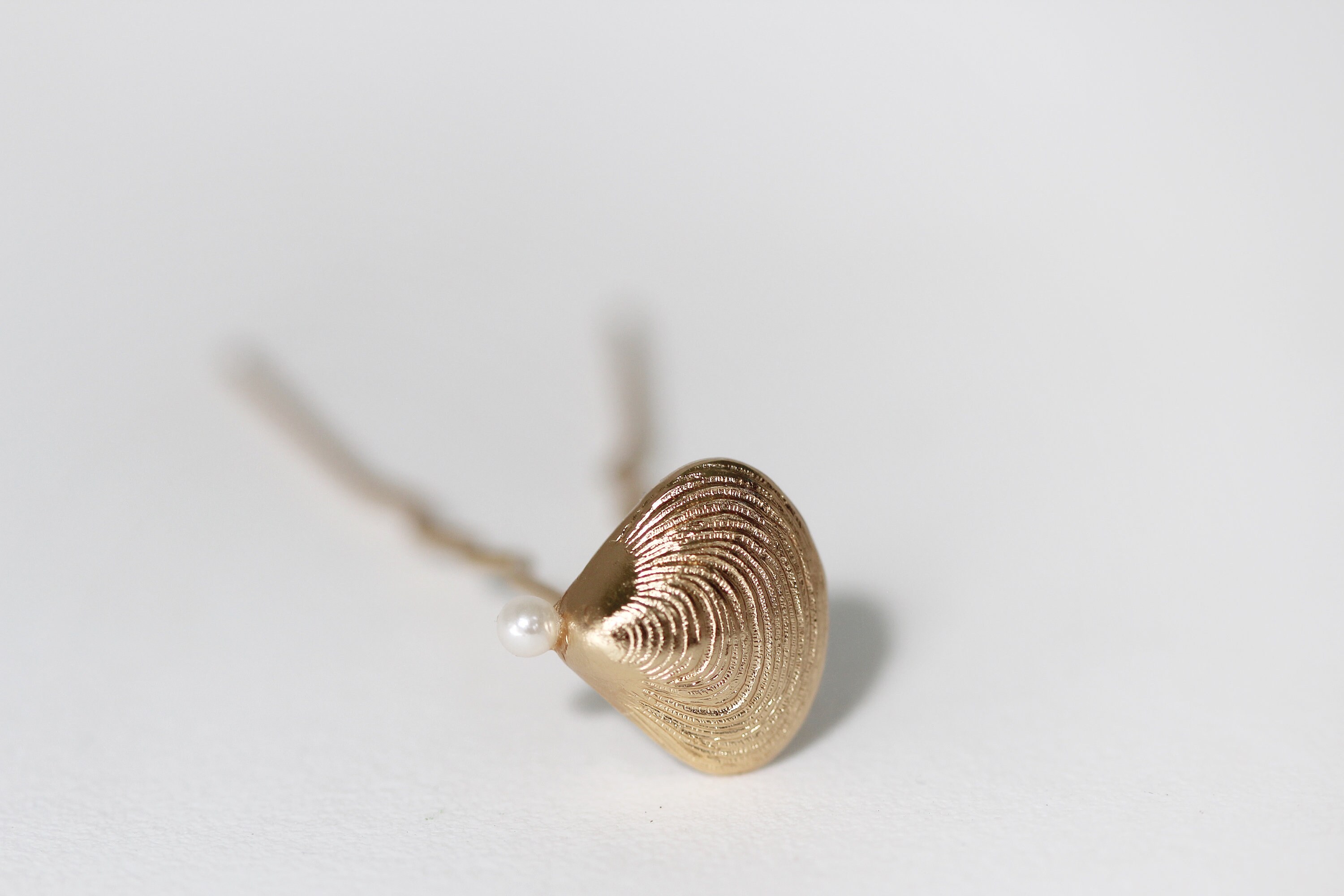 Clam Sea Shell Hair Pin Sea Shell Hair Stick Boho Sea Shell | Etsy