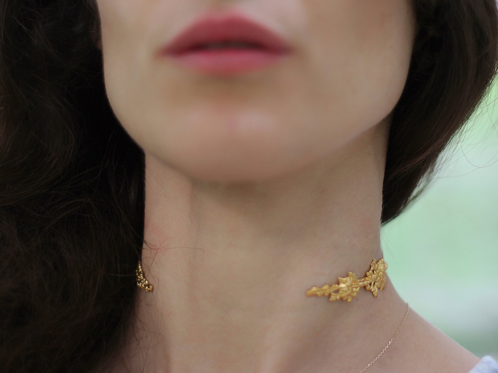 Small Branches Choker Greek Goddess Neck Piece Roman Necklace - Etsy