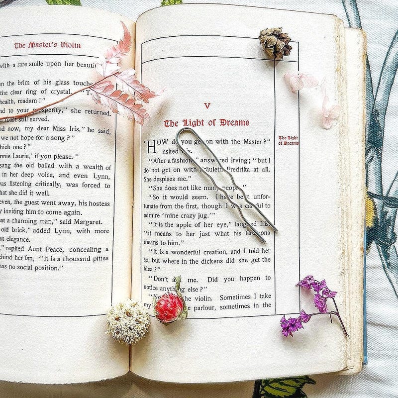 Rhinestone Hair Pin Small - Etsy