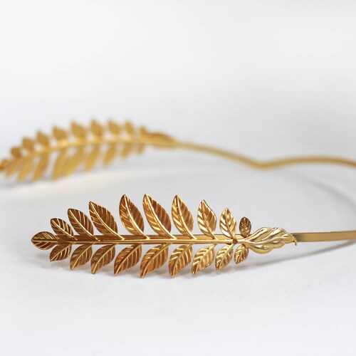 Athena Pearl Greek Goddess Headband Bridal Hair Accessory - Etsy