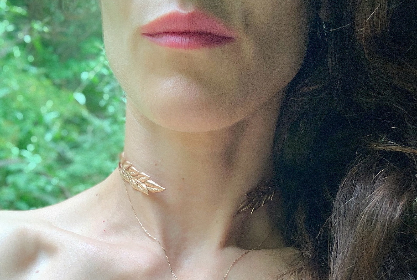 Olive Leaf Choker Neck Band Ancient Greek Gold Leaves Wedding - Etsy